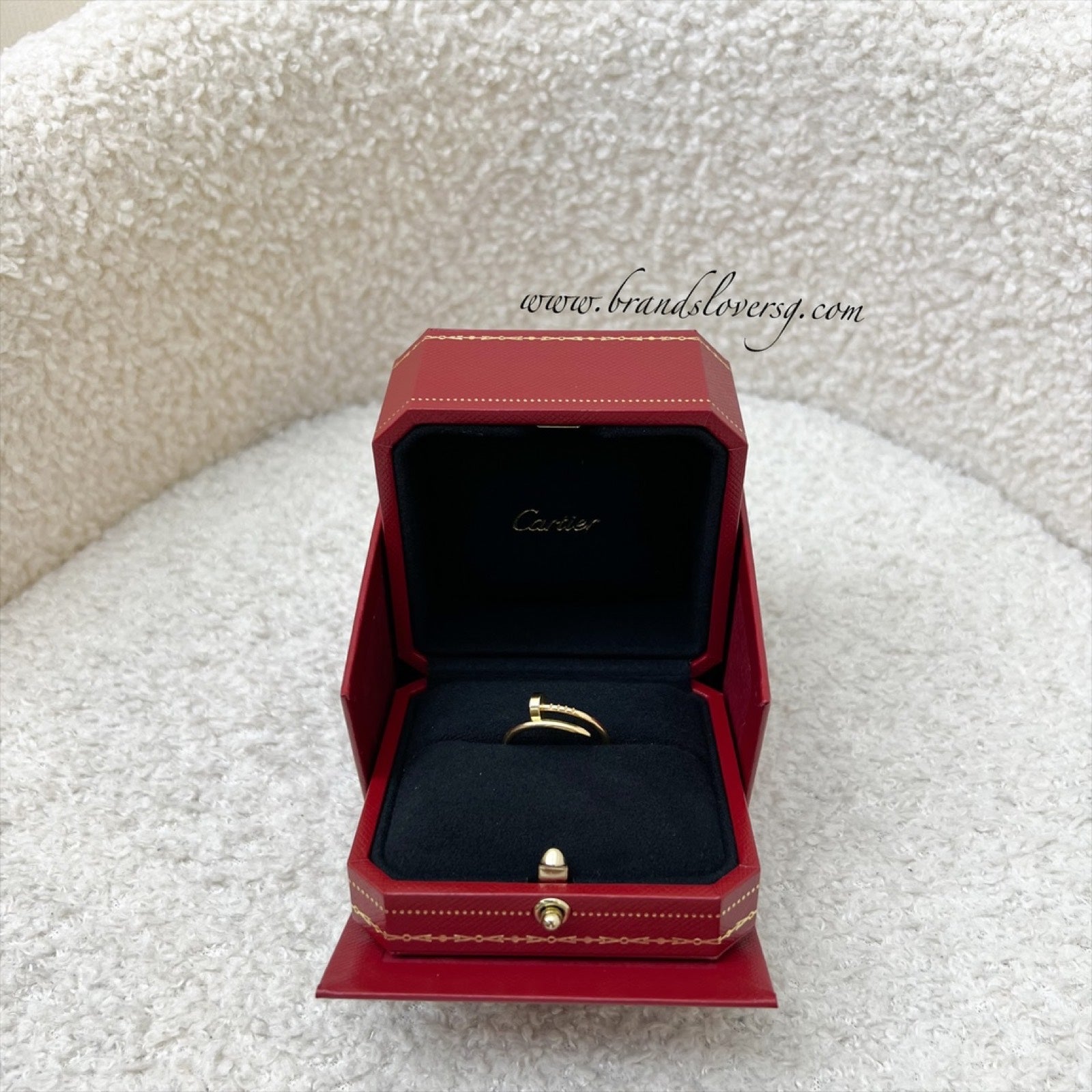 Cartier Juste Un Clou JUC Small Model Ring in 18K Yellow Gold Sz 55 ...