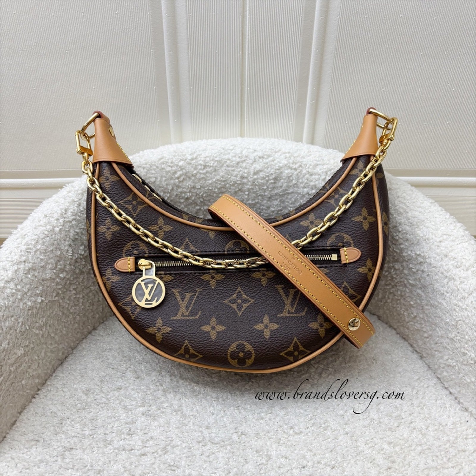 LV Loop Bag in Monogram Canvas and GHW (Model: M81098) – Brands Lover