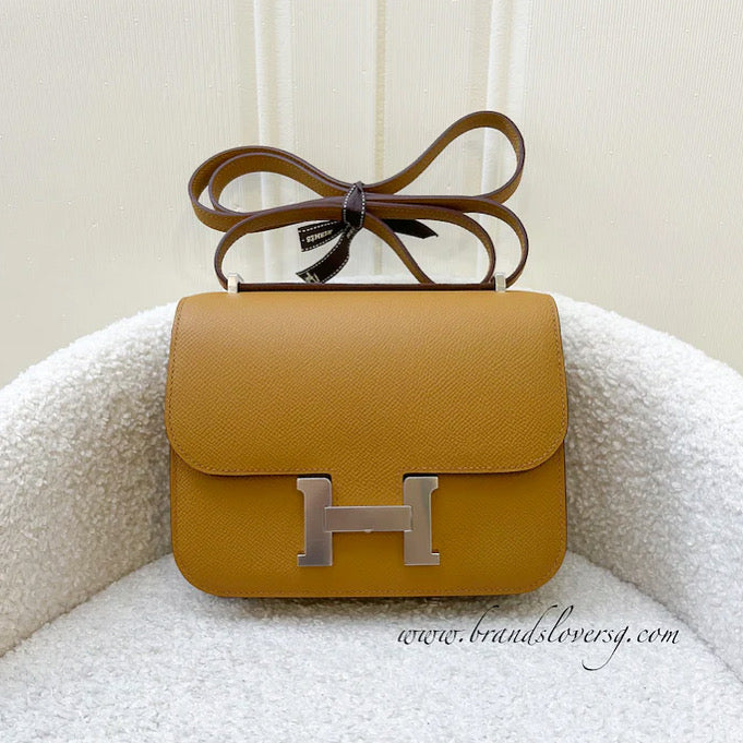 Hermes Mini Constance 18 in Sesame Epsom Leather and PHW – Brands Lover