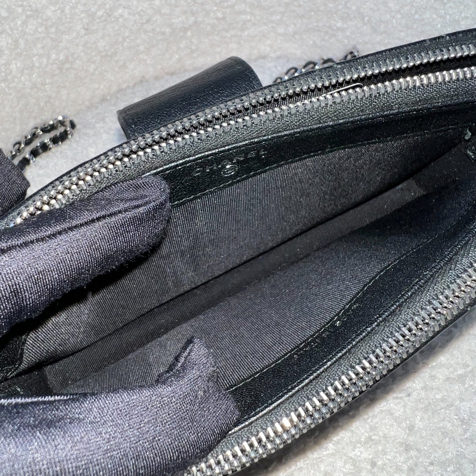 Chanel Seasonal Clutch with Chain in Black Leather and SHW – Brands Lover